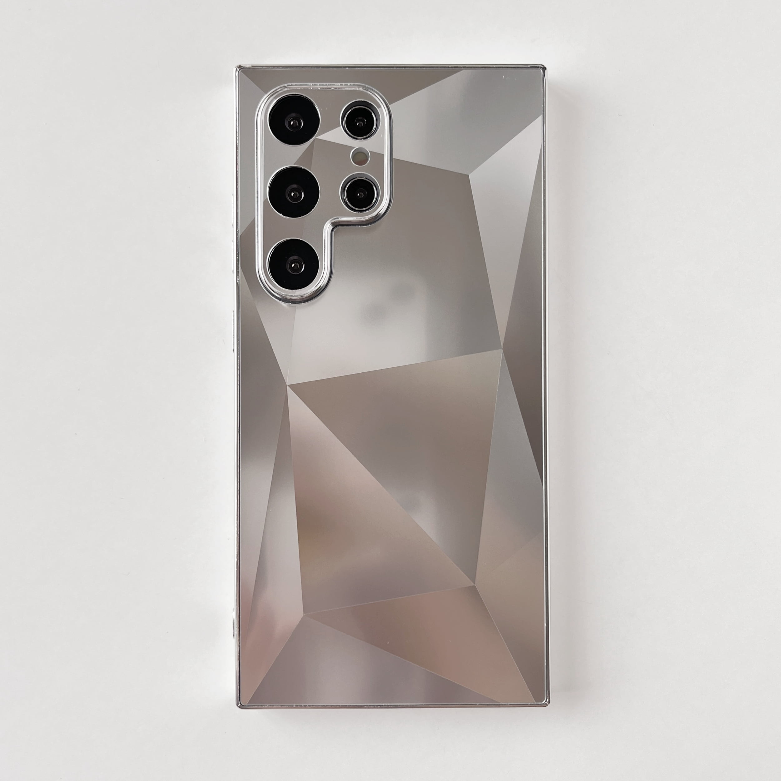 For Samsung Galaxy S22 Ultra Case for Girls,3D Diamond Pattern Cute ...