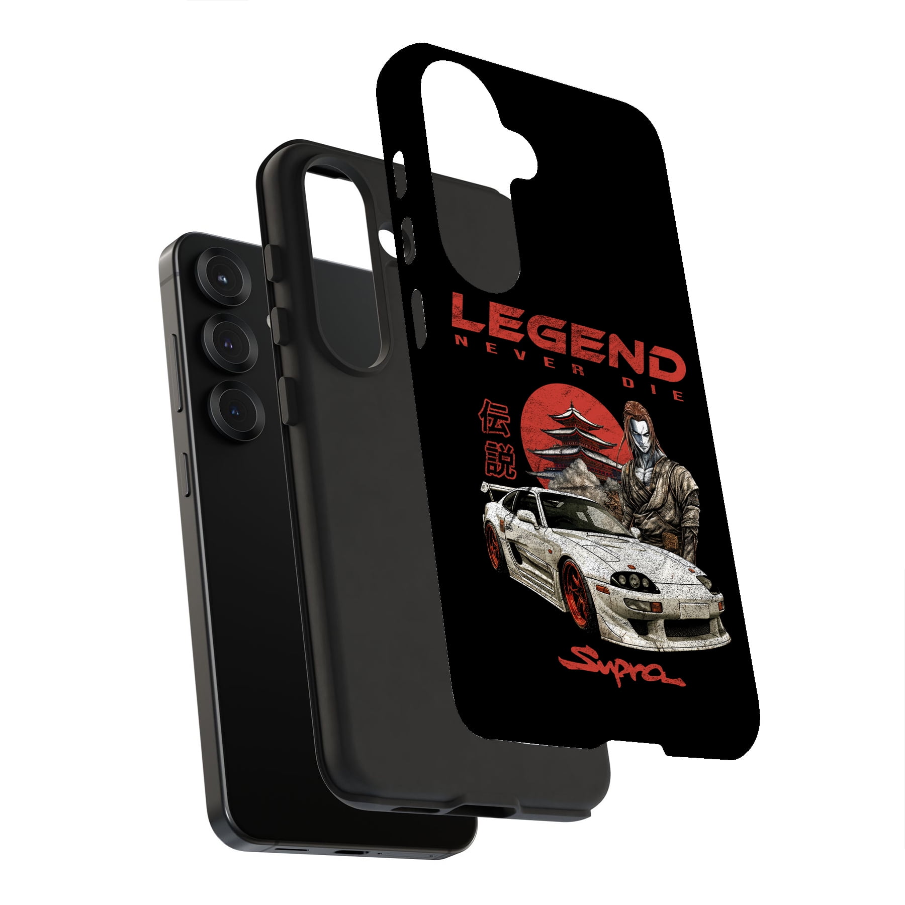 For Samsung Galaxy S22 Ultra, Dual-Layers Rugged Case, Supra Legend ...