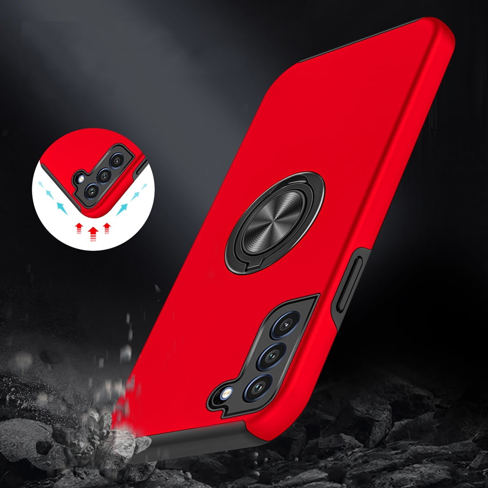 For Samsung Galaxy S23 FE /Fan Edition Hybrid Rotatable Metal Invisible ...