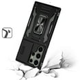 For Samsung Galaxy S23 Ultra Hybrid Case with Rotation Ring Stand ...