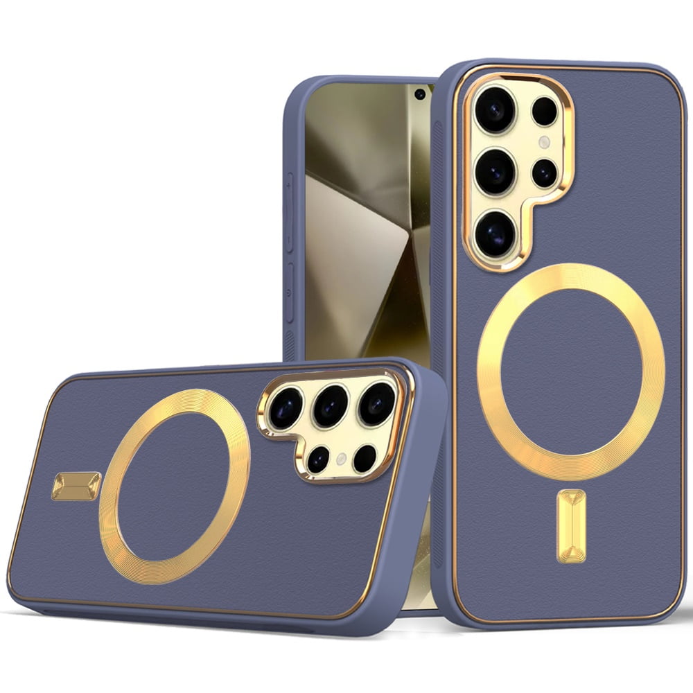 For Samsung Galaxy S24 5G Ultimate PU Leather Hybrid with MagSafe ...