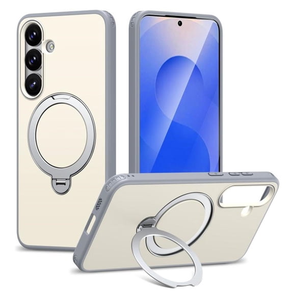 For Samsung Galaxy S24 FE 5G Case With Invisible Magnetic O-Ring Stand ...