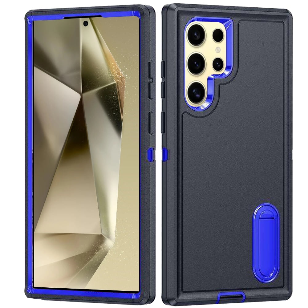 For Samsung Galaxy S24 Plus /S24+ Hybrid Three Layers 3in1 Hard PC ...