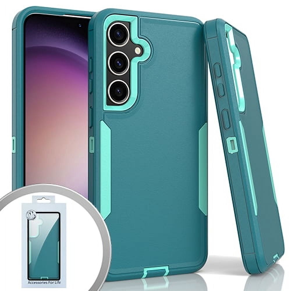 For Samsung Galaxy S24+ S24 Plus SM-S926 Slim Tough Hybrid Cell Phone ...