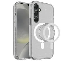 For Samsung A17 5G Glitter Ultra Thick 3mm Transparent Hybrid Case ...