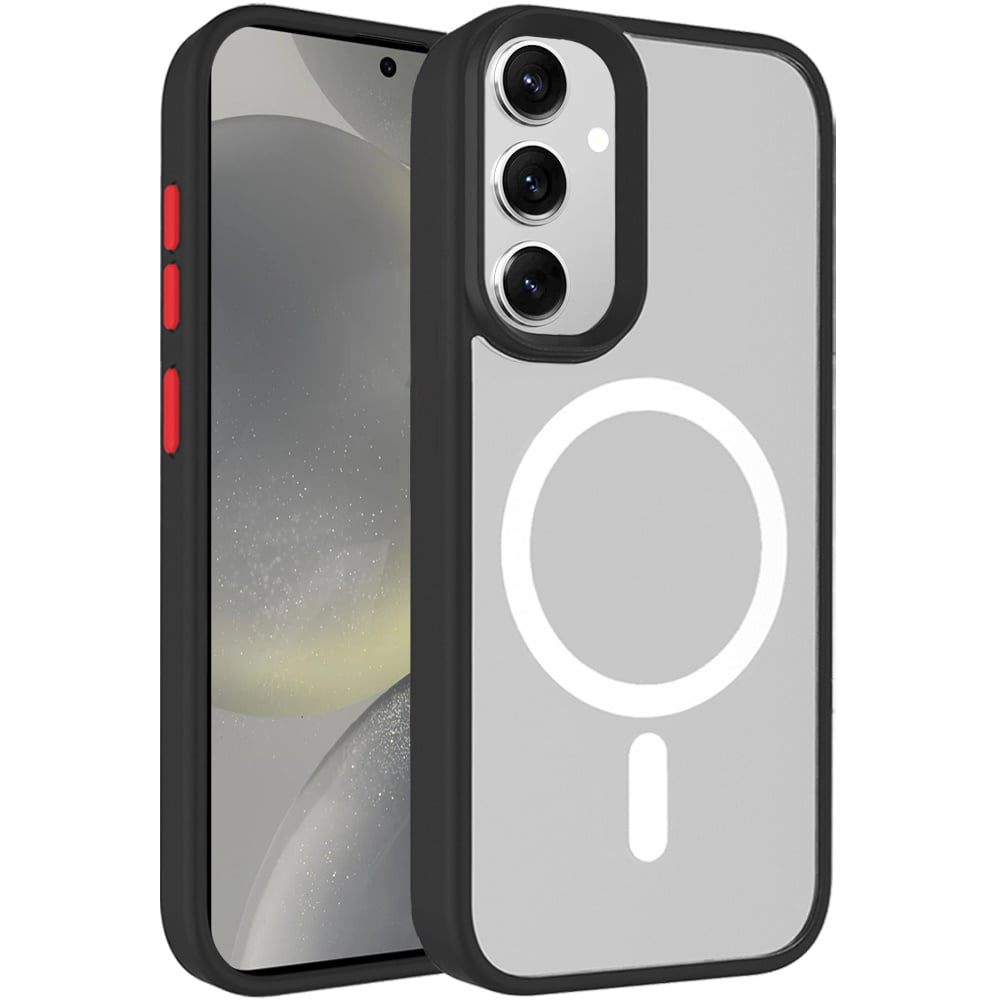 For Samsung Galaxy S24 Ultra Hybrid Cases Compatible with MagSafe Clear ...