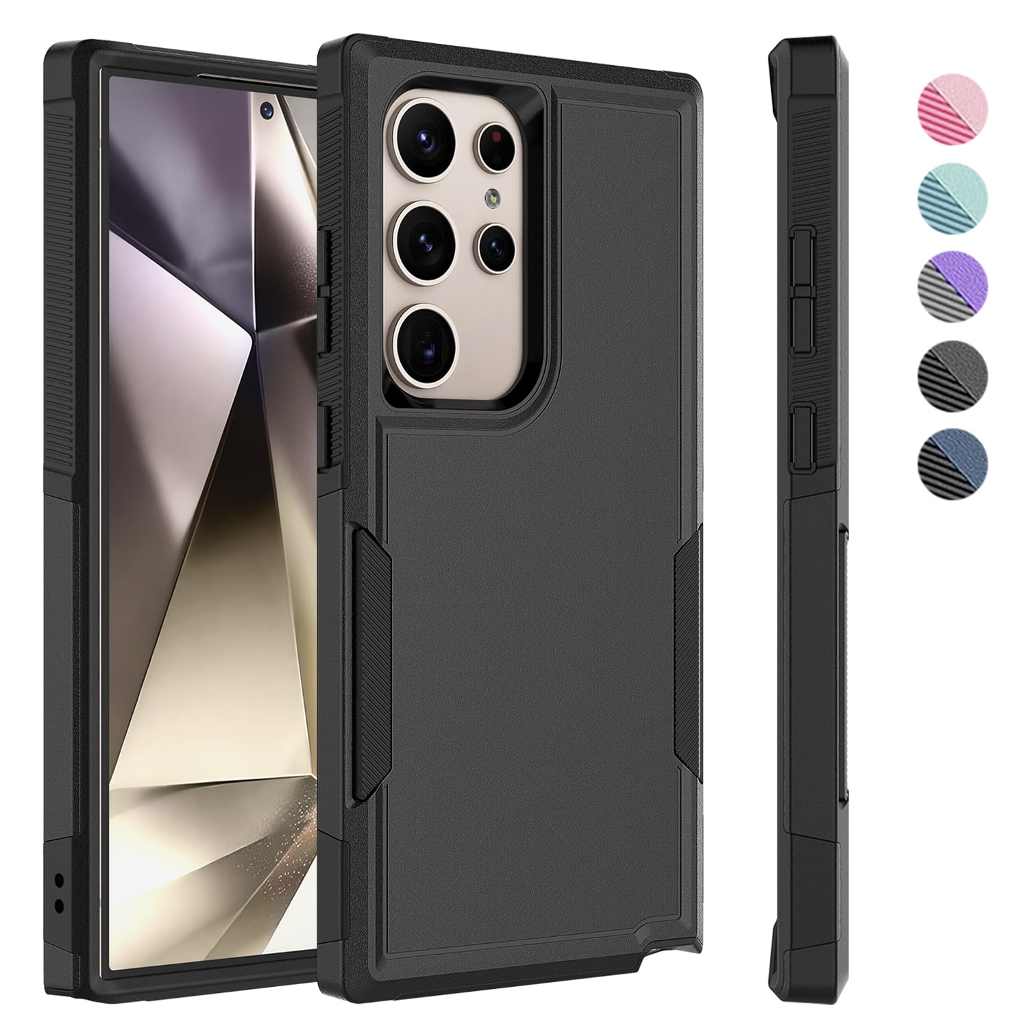 For Samsung Galaxy S24 Ultra Phone Case, Ebizware Shockproof Case ...