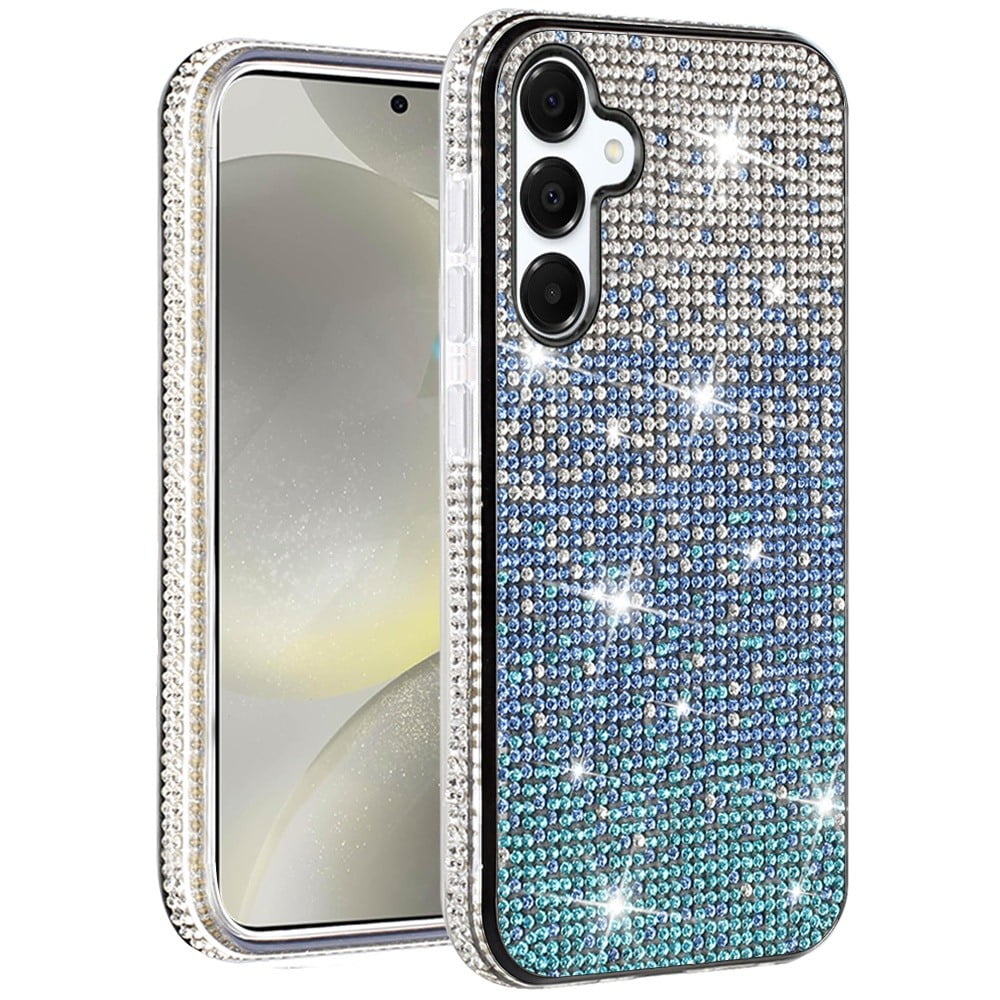 For Samsung Galaxy S25 /S24 Case, Glitter Bling, UltraThin TPU Sparkle ...