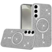 For Samsung Galaxy S25 /S24 Case, Sparkly 3D Design Diamond Shockproof ...