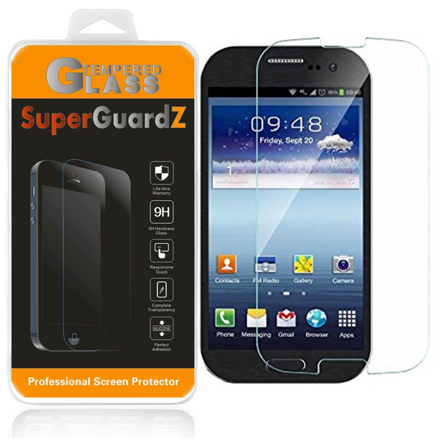 For Samsung Galaxy S3 - SuperGuardZ Tempered Glass Screen Protector ...