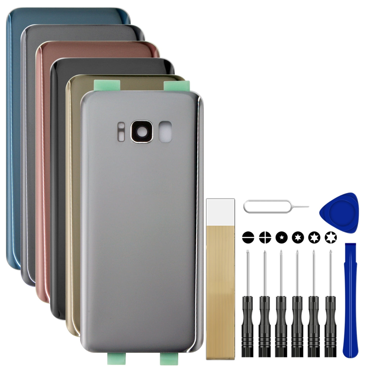 For Samsung Galaxy S8 SM-G950W Replacement Back Battery Cover Rear ...