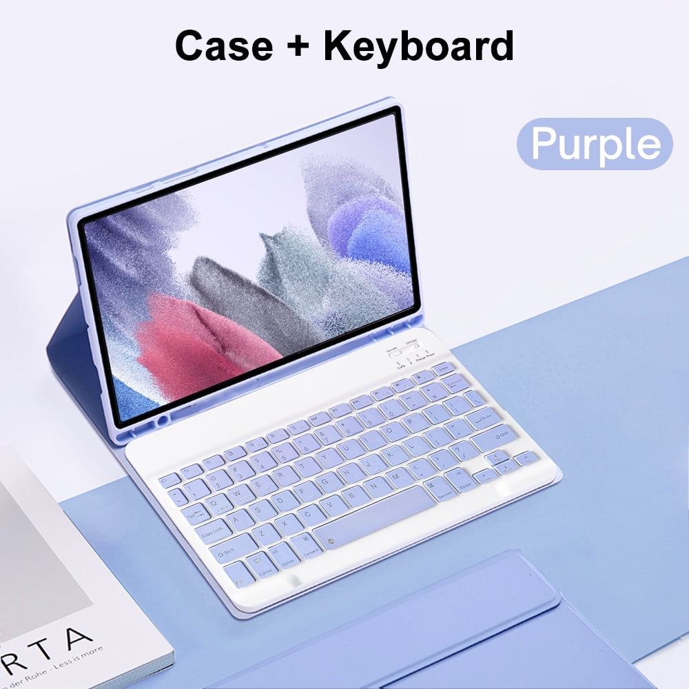 For Samsung Galaxy Tab A7 Lite 8.7inch Detachable Bluetooth Keyboard Case For Samsung Tab A7 ...