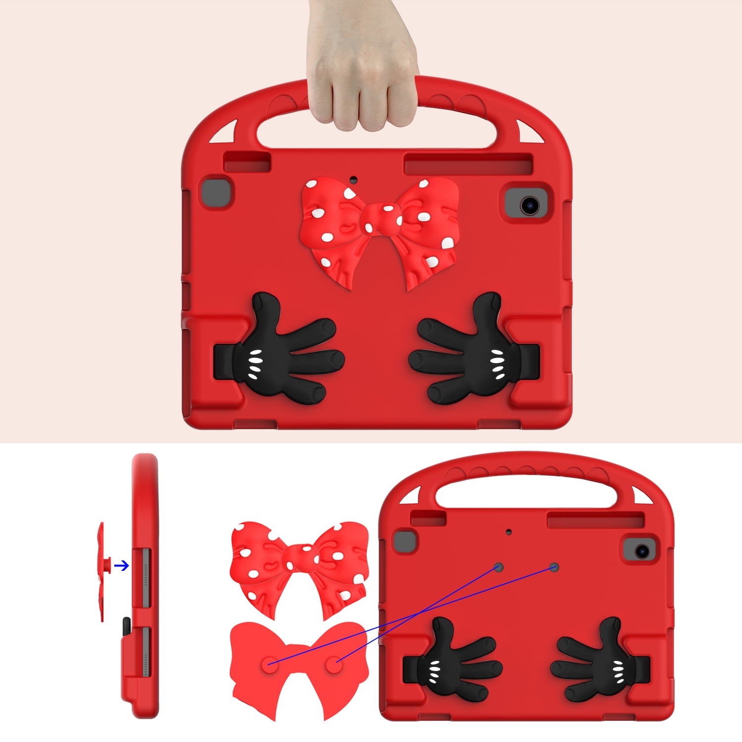 For Samsung Galaxy Tab A8 10.5 Inch 2022 Model (SM-X200/X205) Rugged ...