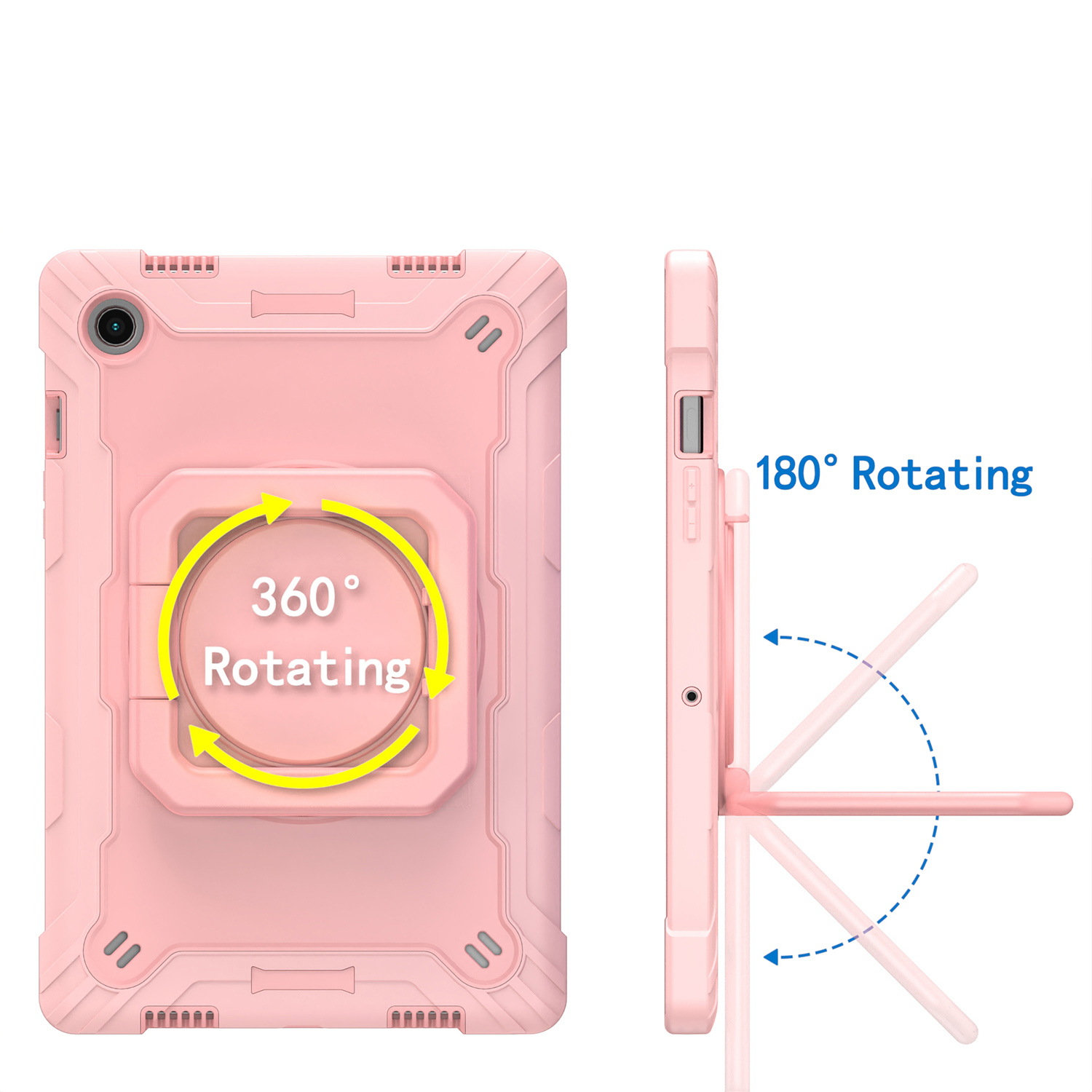 For Samsung Galaxy Tab A8 10.5 inch (2022) Tablet Tough Hybrid Rotating ...