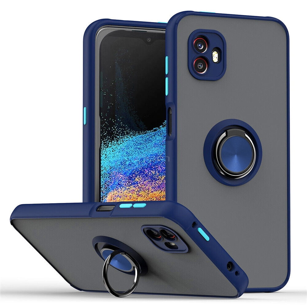 For Samsung Galaxy XCover 6 Pro Impact Metal Ring Holder Stand Magnetic ...