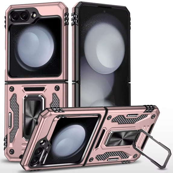 For Samsung Galaxy Z Flip 6 Case Sliding Lens Shockproof Cover with ...