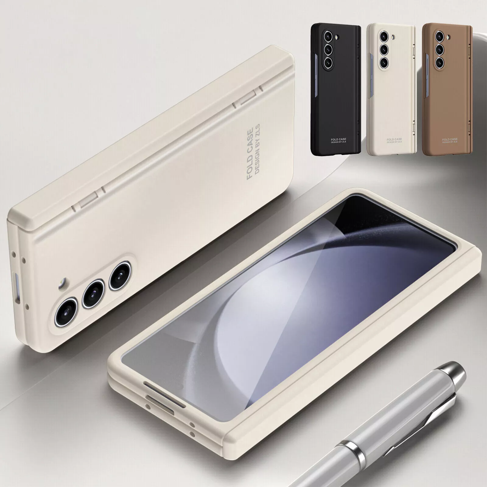 For Samsung Galaxy Z Fold6 Fold5 4 Liquid Silicone Hinge Screen Film ...