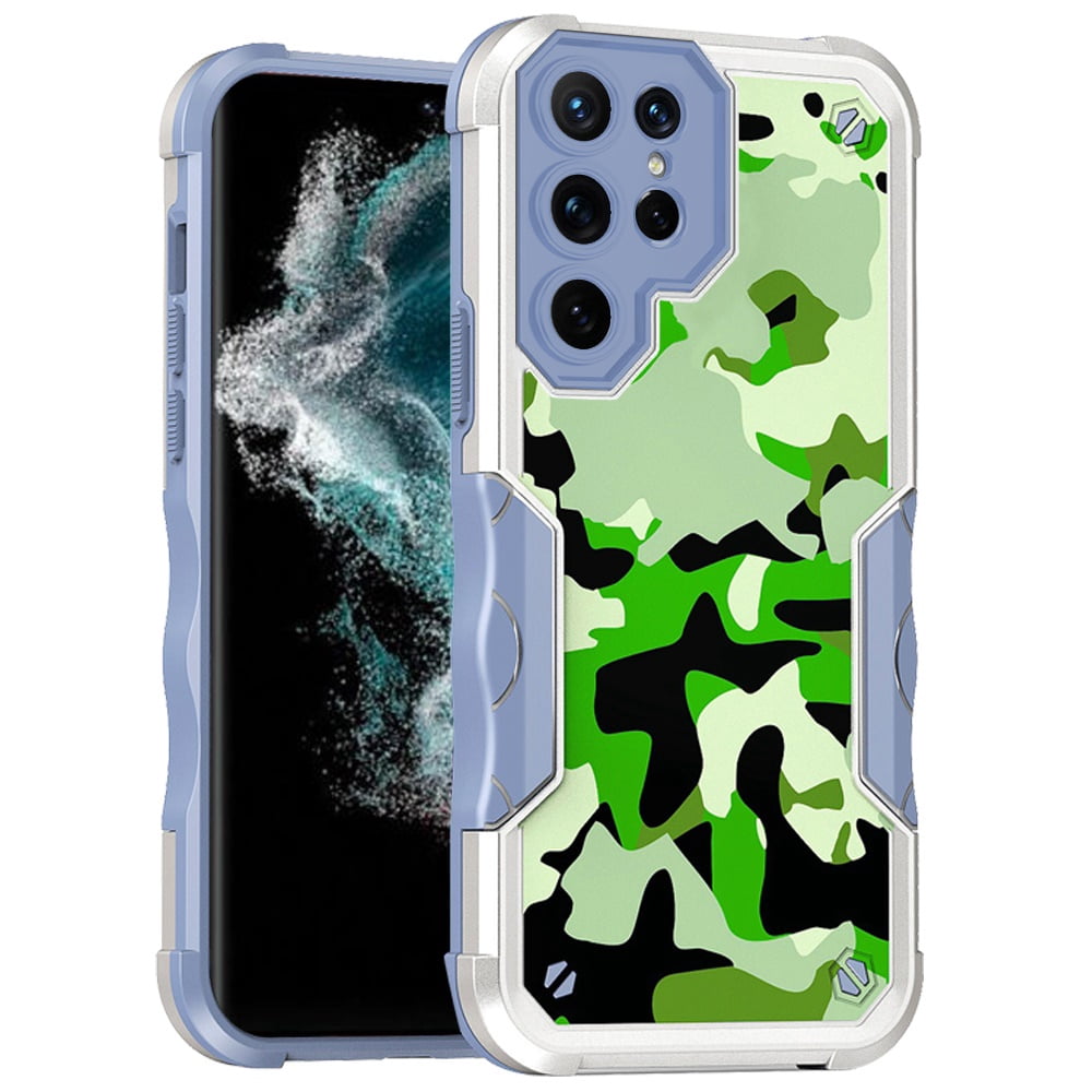 For Samsung S23 Plus Attractive Design Shockproof Hybrid Case Cover - C ...
