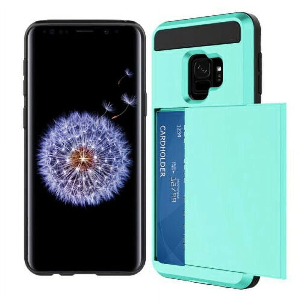 For Samsung S9 Phone Case ,SOATUTO Galaxy S9 Wallet Card Holder ...