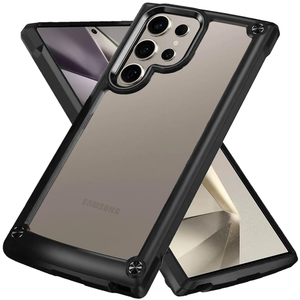 For Samsung s25 Ultra Ultimate CaseX Transparent Hybrid Case with Metal ...