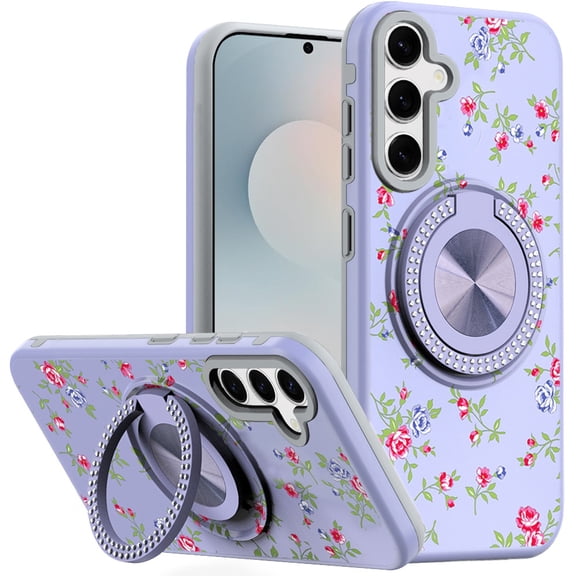 For Samsung Galaxy s25 Edge Metal Diamond CD Pattern Design Matte ...