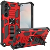 For Samsung s26 Tough Hybrid With Ring Stand Case - Black - Walmart.com