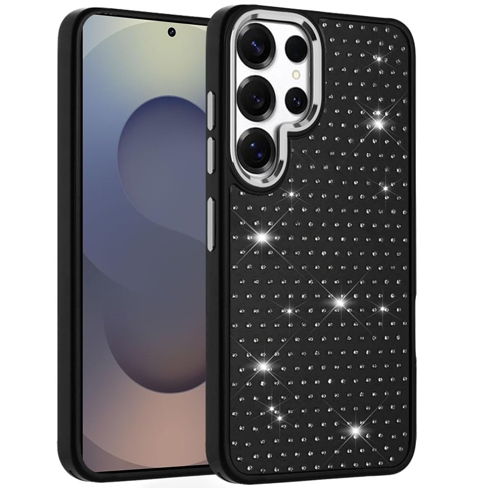 For Samsung s26 Ultra Beautiful Diamond Metallic Design Metal Chrome ...