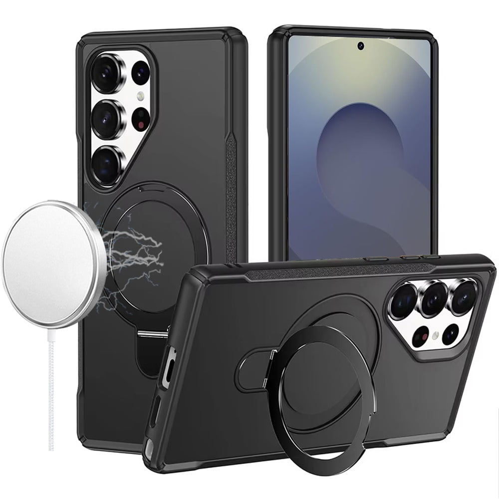 For Samsung s26 Ultra Matte Finish Simplified Magnetic Ring With Stand ...