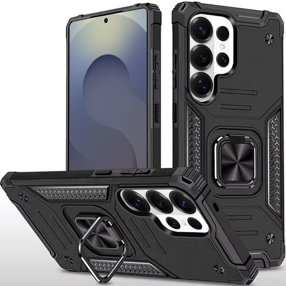 For Samsung s26 Ultra Robust Magnetic Kickstand Hybrid Case Cover ...