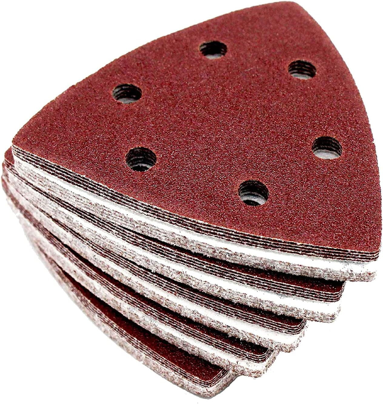 For Sanding & Polishing 100 Sandpaper Sheets & 6 Sponge Buffers ...