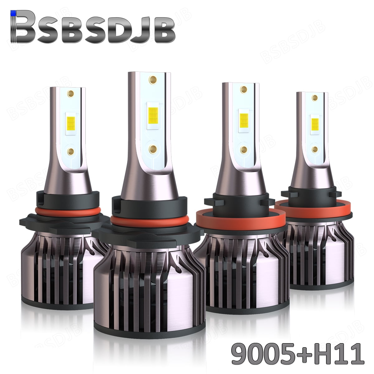 For Scion XB 2008-2015 Combo 9005 H11 LED Headlight Bulbs Kit High Low Beam - Walmart.com