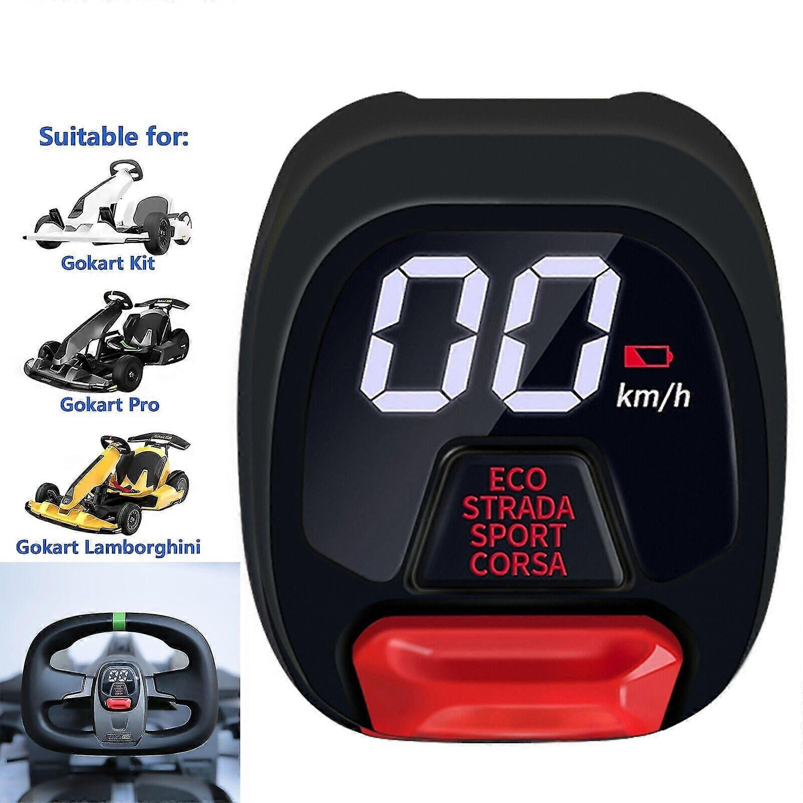 For Segway Ninebot Gokart Speedometer Digital Display Kit PRO Speed ...