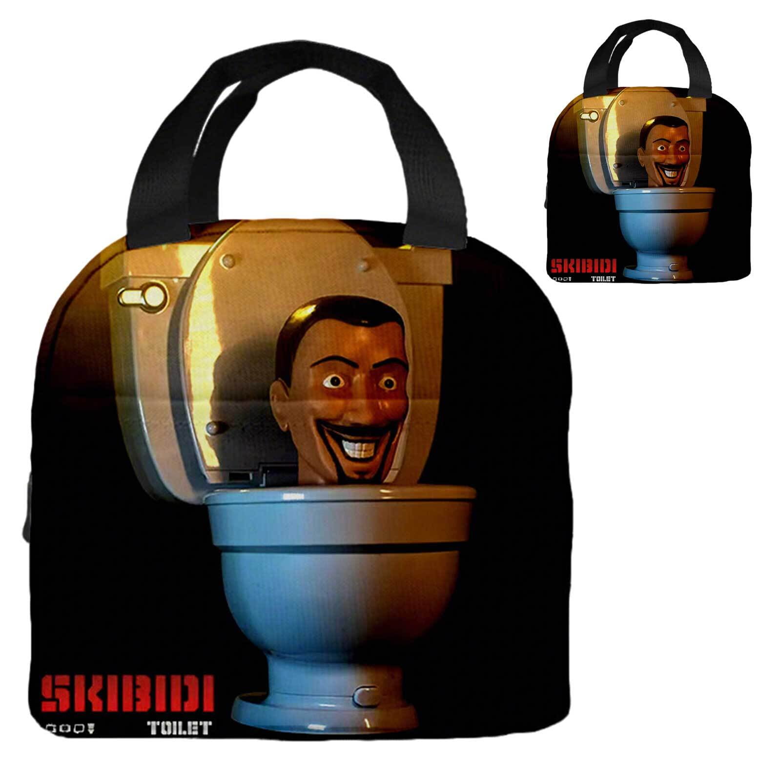 For Skibidi Toilet Cartoon Theme Insulated Lunch Box,8.66×5.1×7.87 inch ...