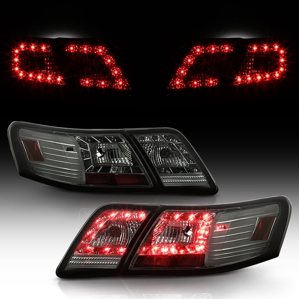 For Smoke 2007-2009 Toyota Camry LED Tail Lights Brake Lamps Left+Right ...