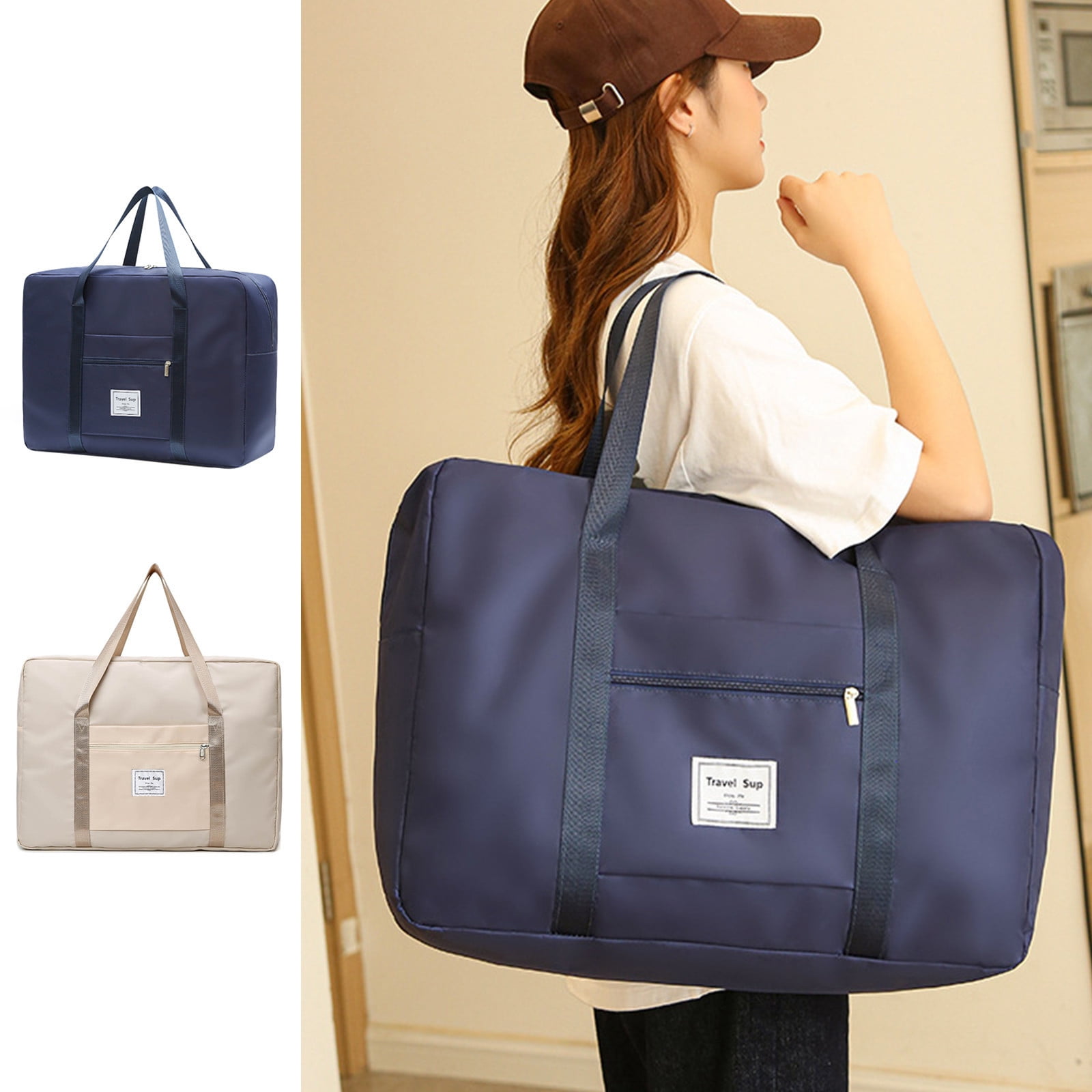 For Spirit Airlines Personal Item Bag 18x14x8 Foldable Travel Duffel ...