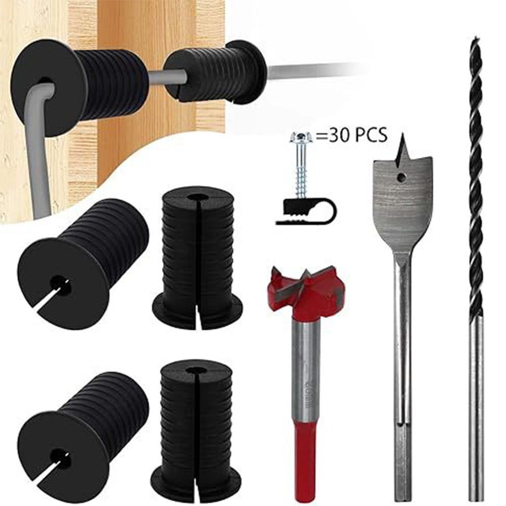 For Starlink Cable Routing Kit with 6 Grommets & Drill Bits - Wall ...