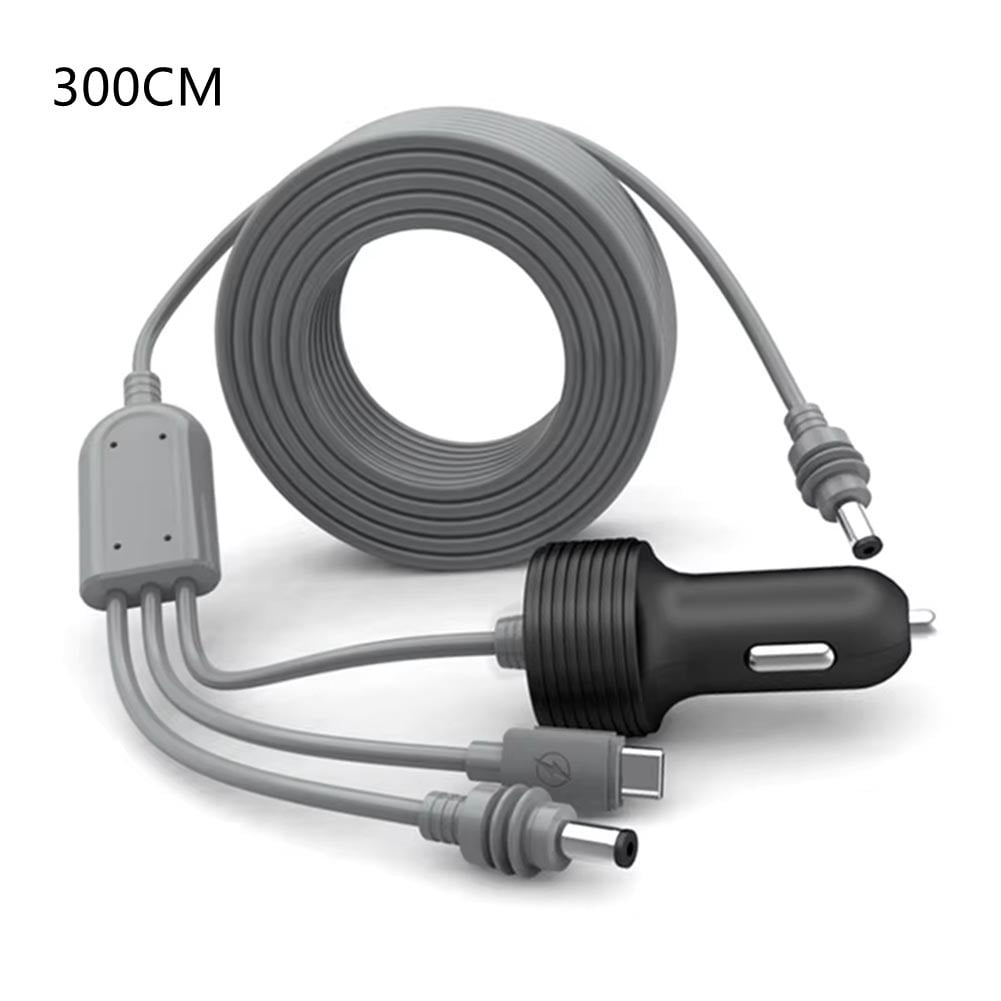 For Starlink Mini 3 In 1 DC Power Cable 10FT DC Male Power Cable Cord ...