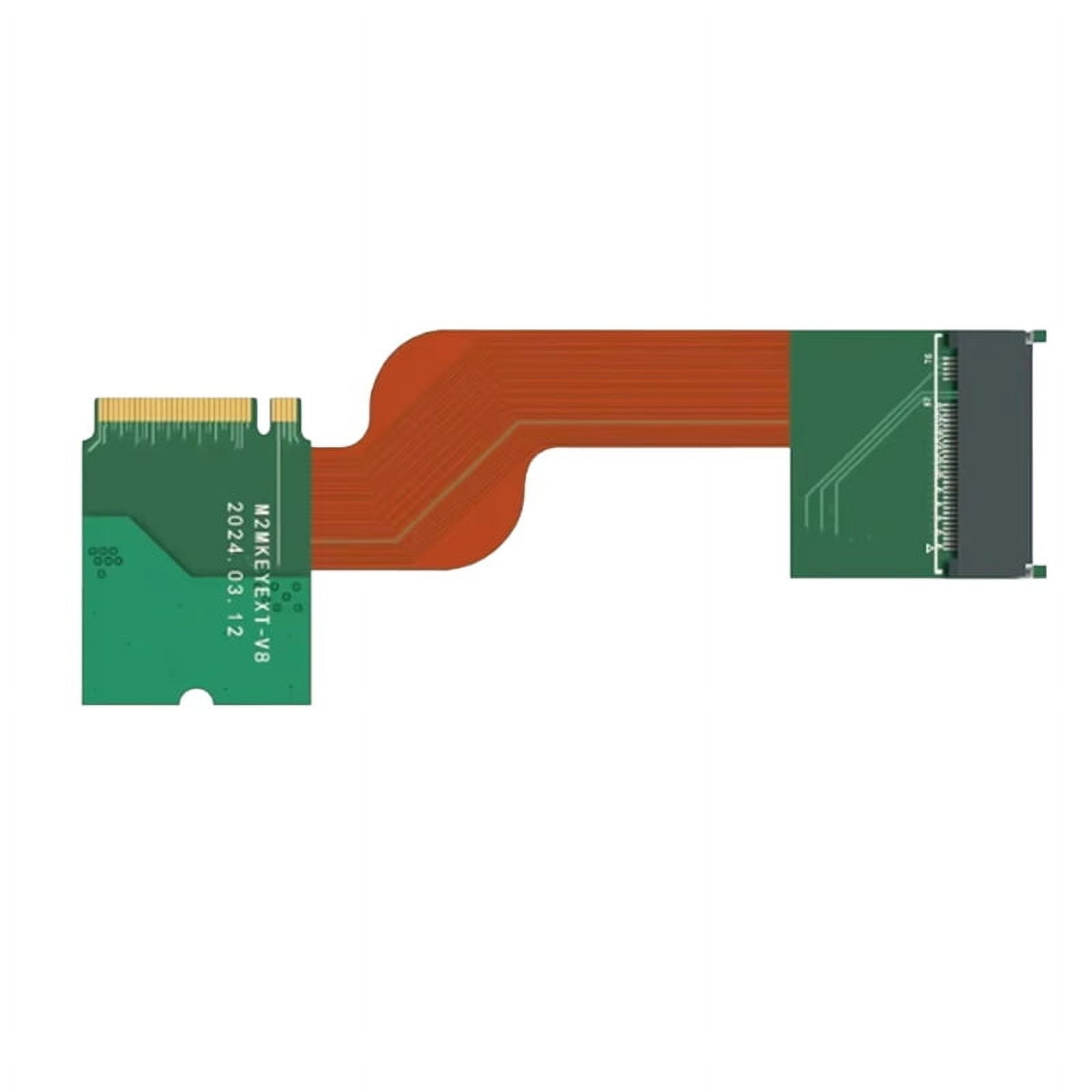 For SteamDeck Oled SSD Hard Drive Conversion Flexible PCB PCIe4.0 M.2 2230 to 2280 4T 8T Adapter ...