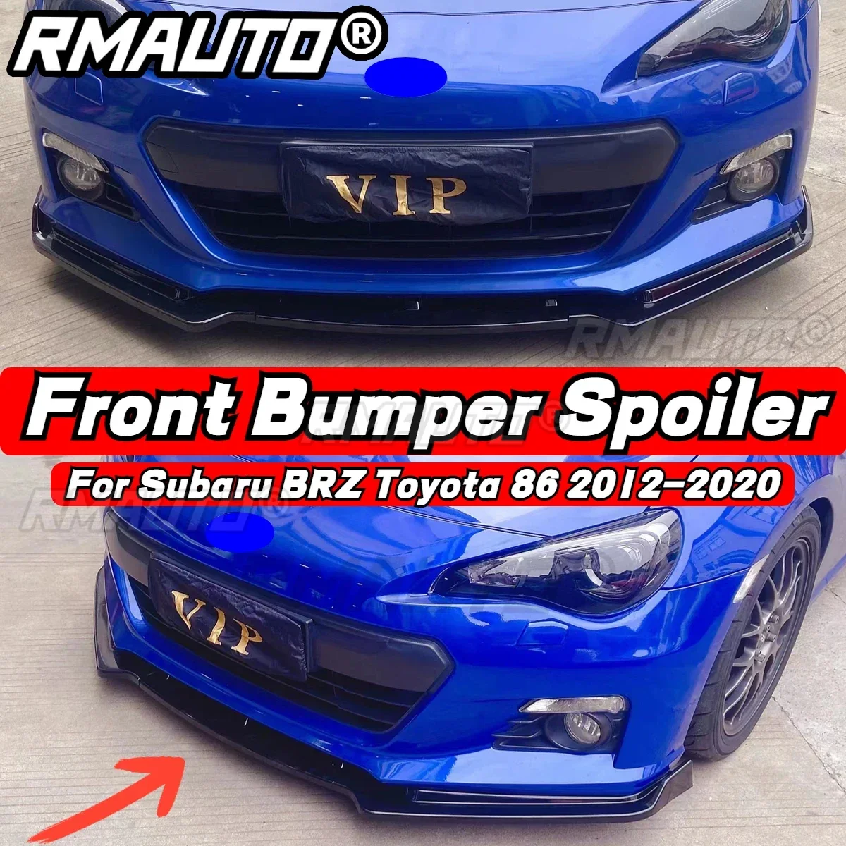 For Subaru BRZ Toyota 86 2012-2020 Car Front Bumper Splitters Lip ...