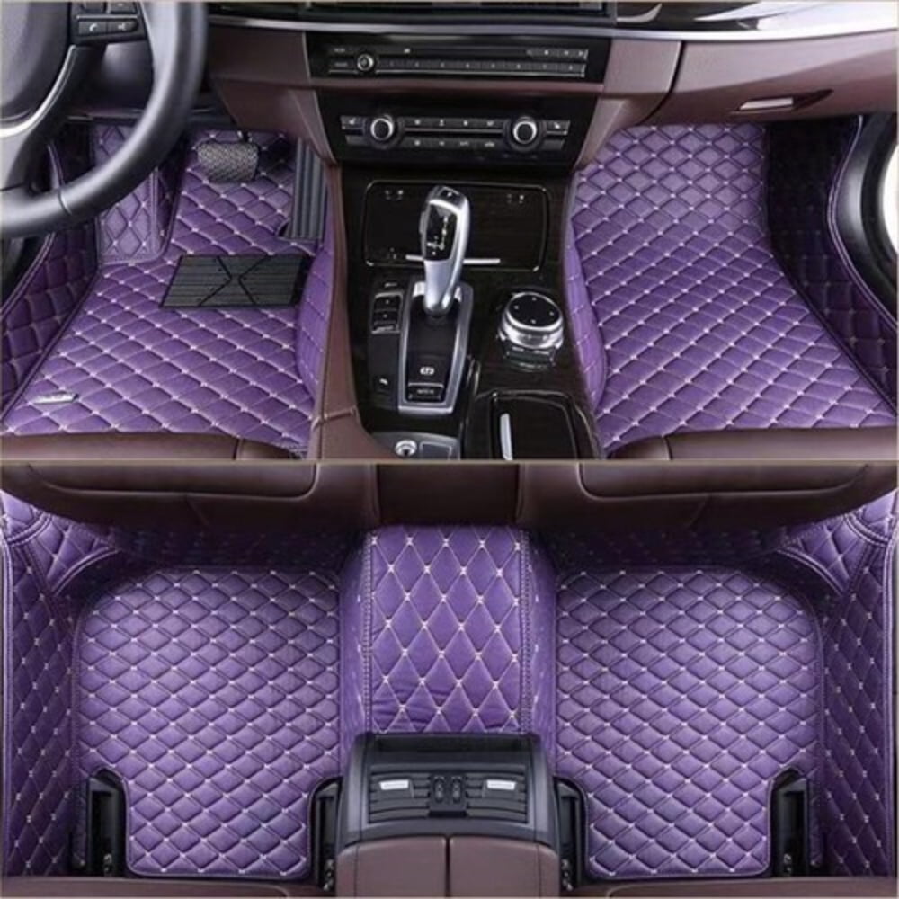 For Subaru Forester Car Leather Floor Mats Auto Interiors Covers ...