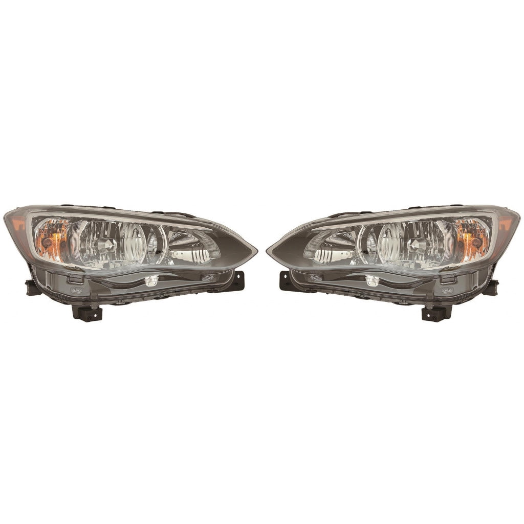 For Subaru Impreza Headlight Assembly 2017 18 19 20 21 2022 Pair Driver ...