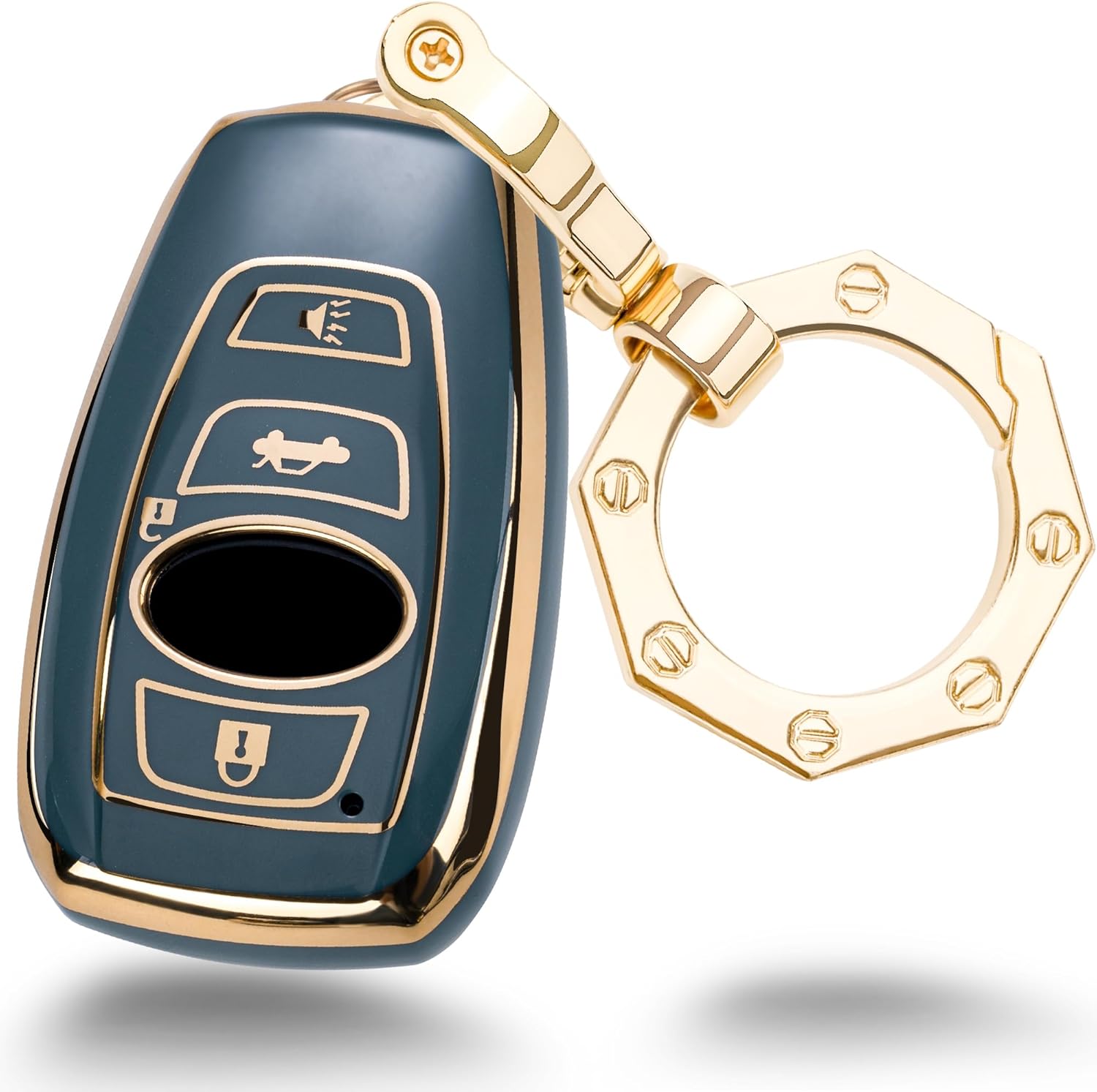 For Subaru Key Fob Cover with Keychain fit Forester CrossTrek Outback ...