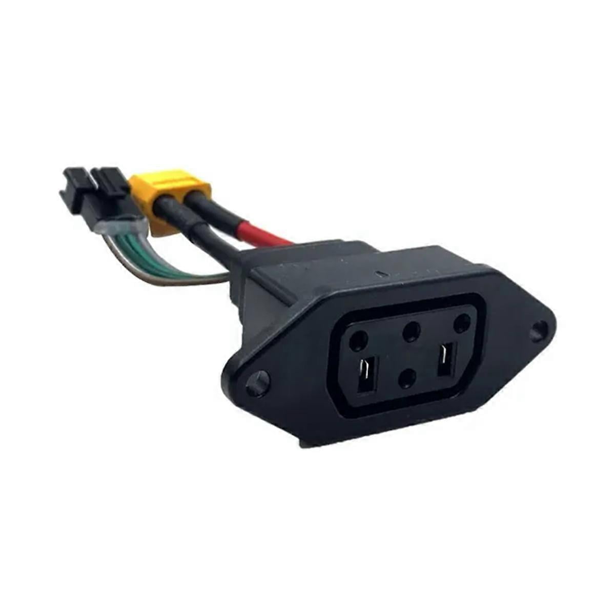 For Super Soco Lithium Battery Charger Socket Line Square Needle ...