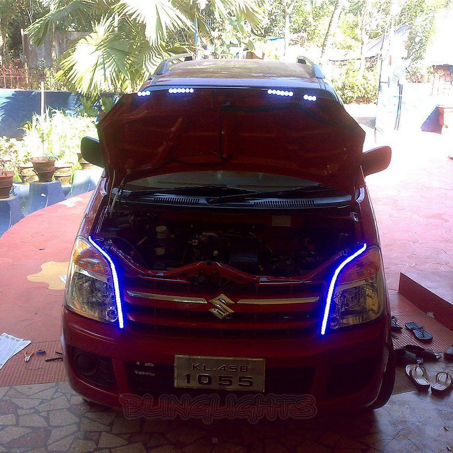 For Suzuki Wagon R R+ Solio LED DRL Strip Day Time Running Lights for ...