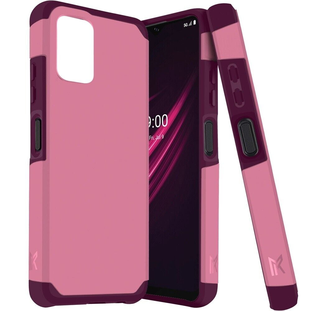 For T-Mobile REVVL 6X 5G 2023 Slim Shockproof Hybrid Cover Phone Case ...