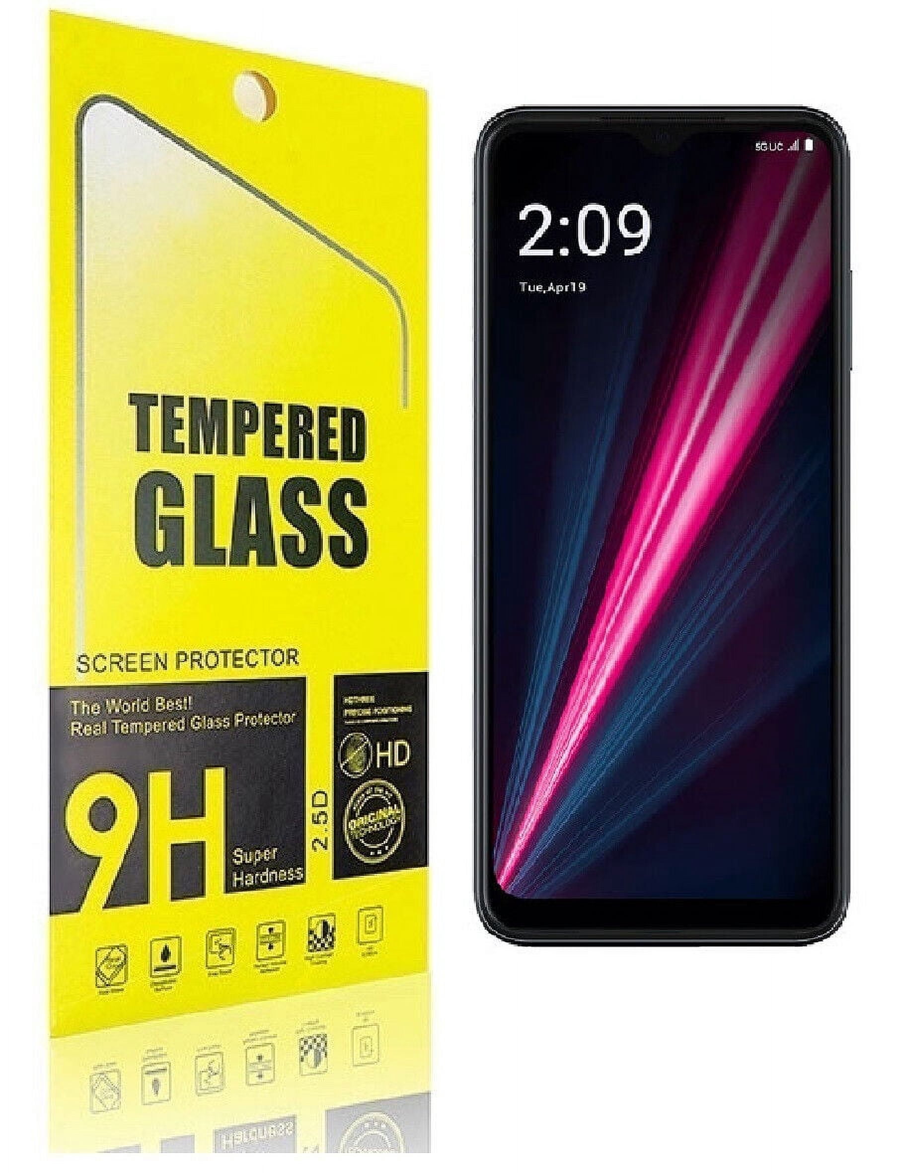 For T-Mobile REVVL 6X PRO 5G 2023 3x Tempered Glass Screen Protector ...