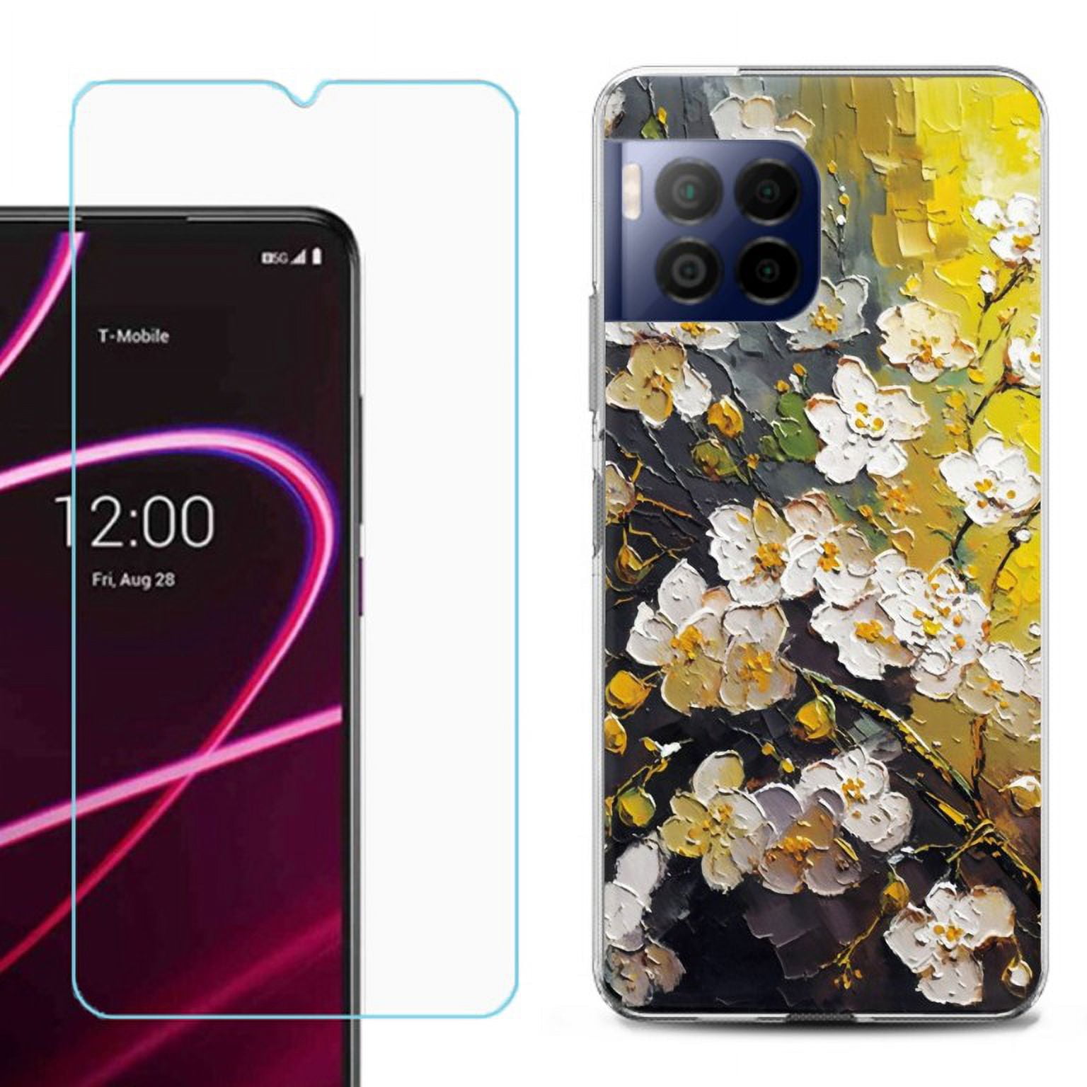For T-Mobile Revvl 7 Pro 5G Phone Case, Shockproof Case Cover with ...