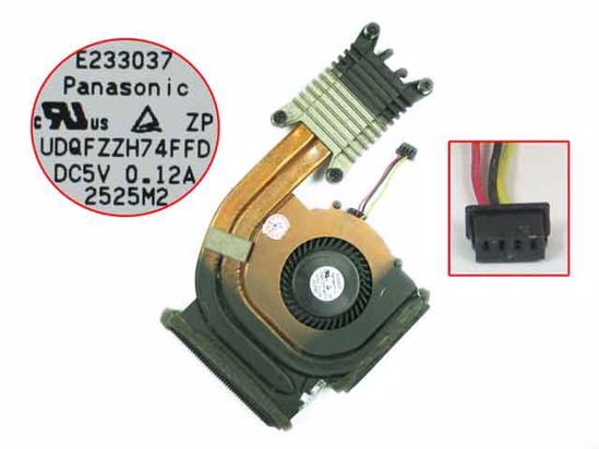 For T420S T430S Fan Integrated Graphics Radiator FRU:04W1712 ...