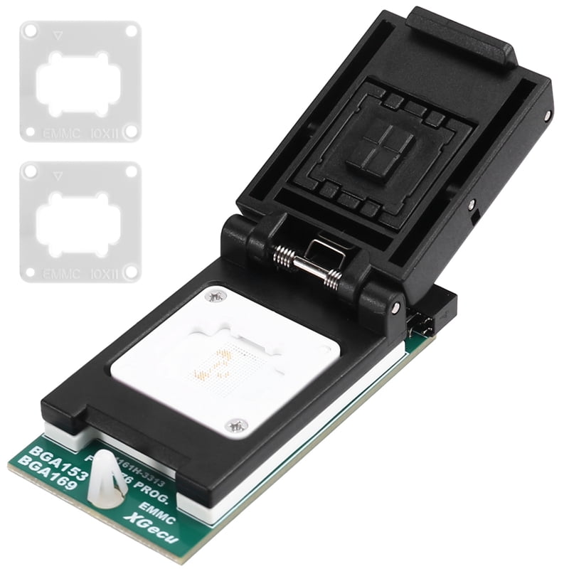 For T76 Programmer Adapter Burning Socket EMMC BGA153/BGA169 V2.0 Dual ...