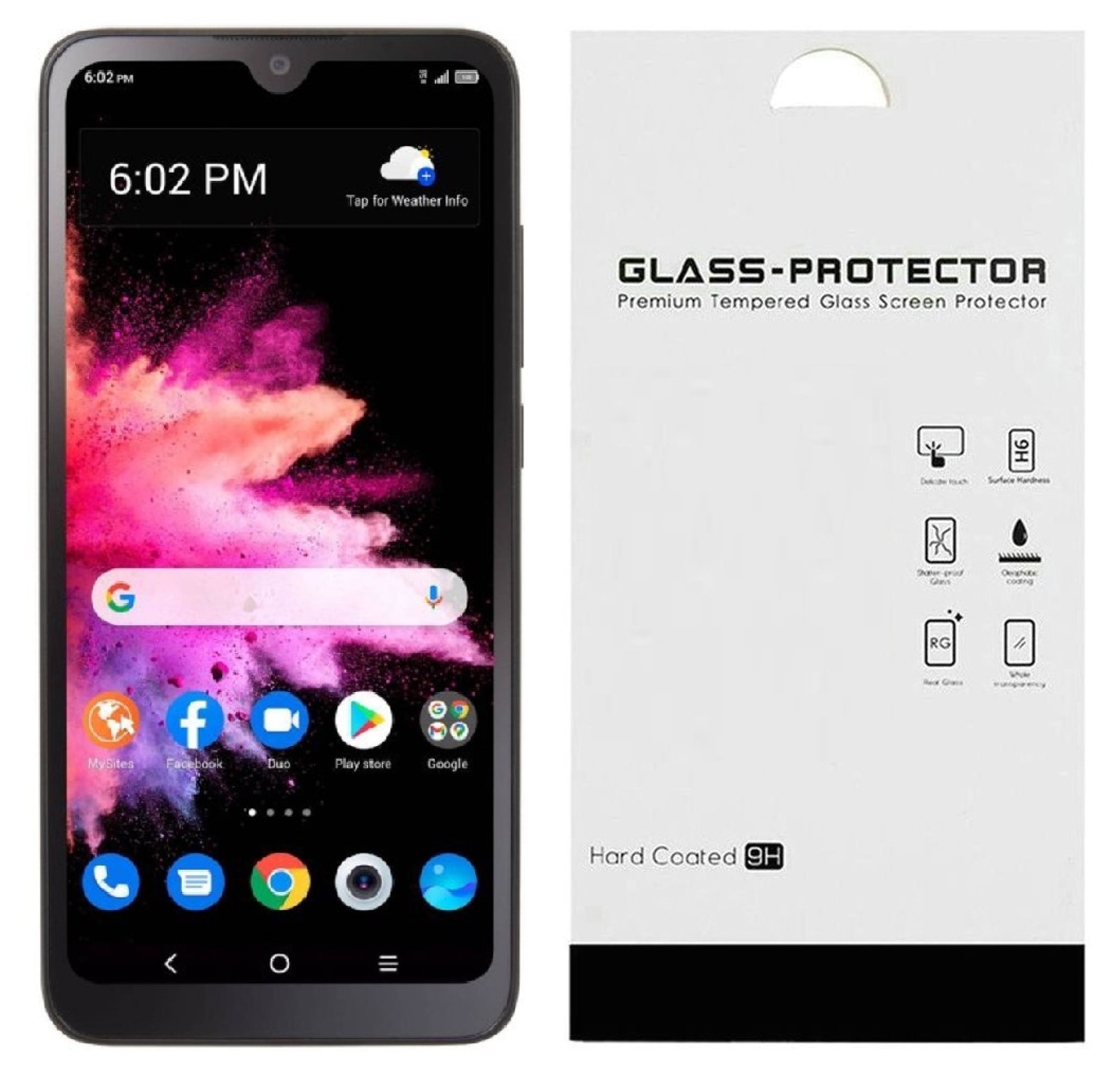 For TCL 30 LE T602DL 1x Tempered Glass Screen Protector - Walmart.com